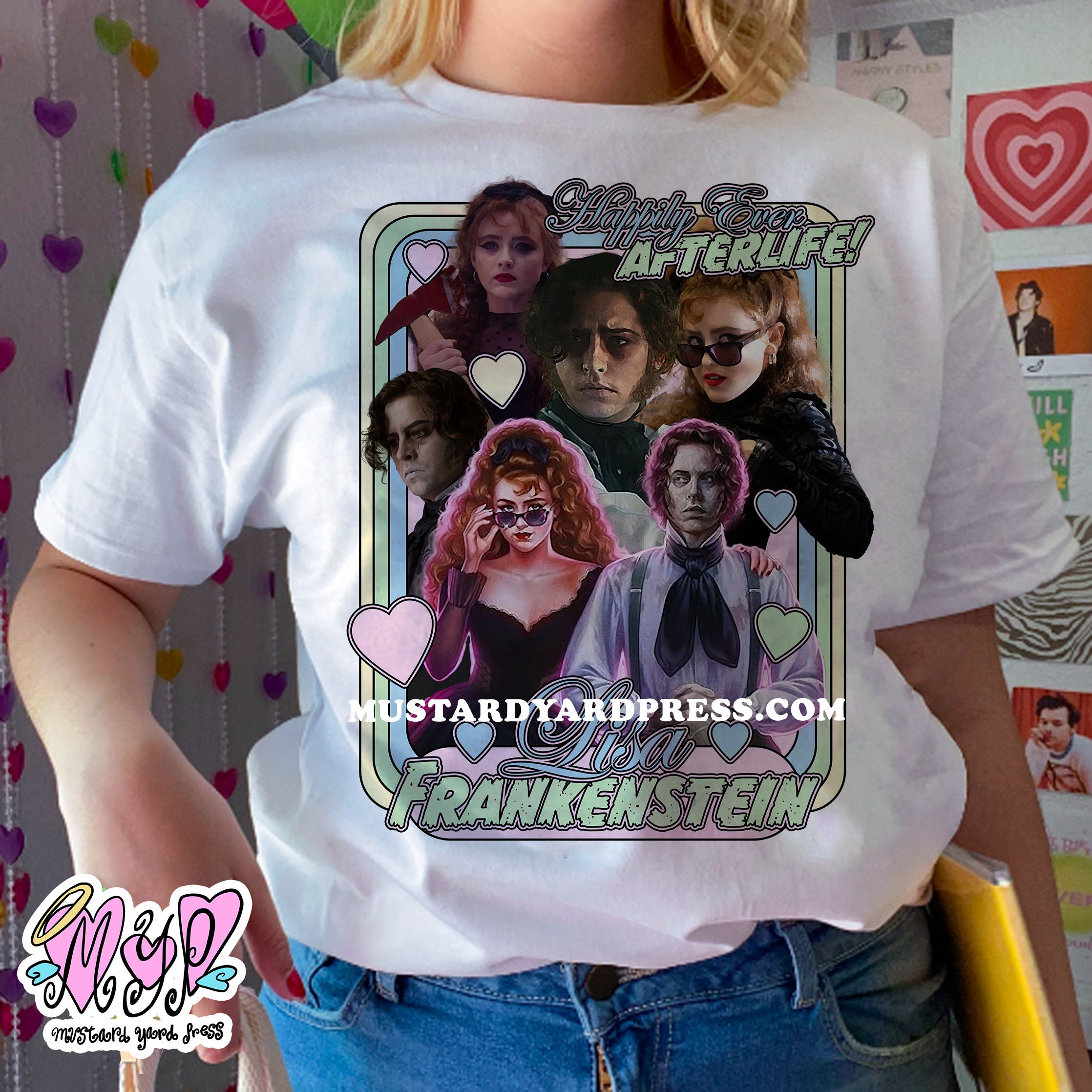 lisa poster t-shirt – mustardyardpress